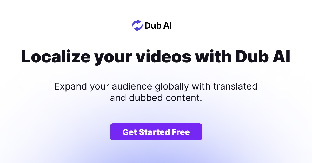 Changlog | Dub AI